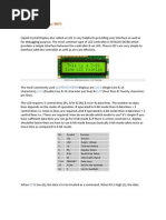 LCD Interfacing With Microcontroller 8051 | PDF | Liquid Crystal Display | Dynamic Random Access ...