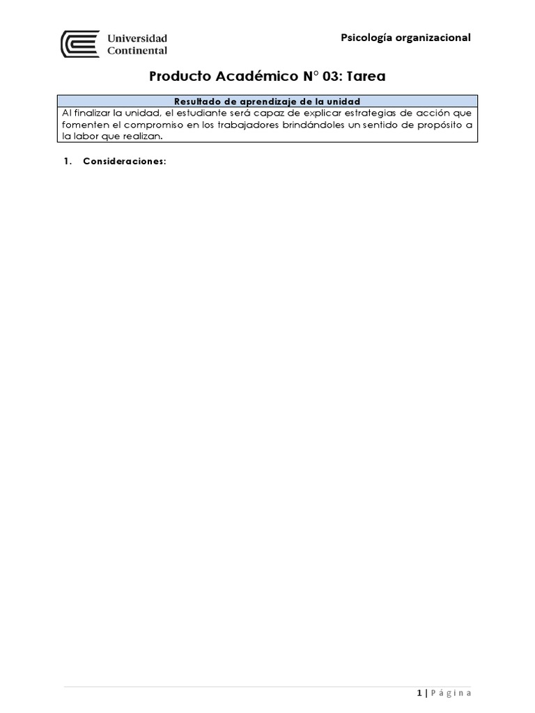 Pa3 Tarea | PDF | Marketing | Psicología industrial y organizacional
