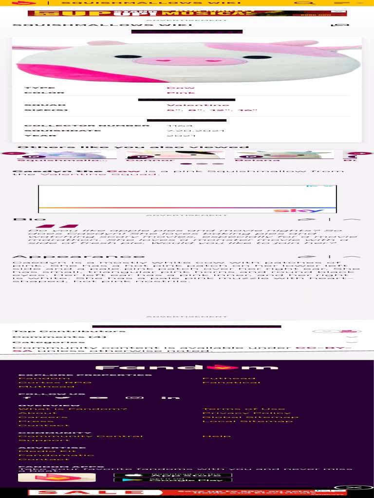 Caedyn the Cow: Valentine Squishmallow | PDF | Games & Activities