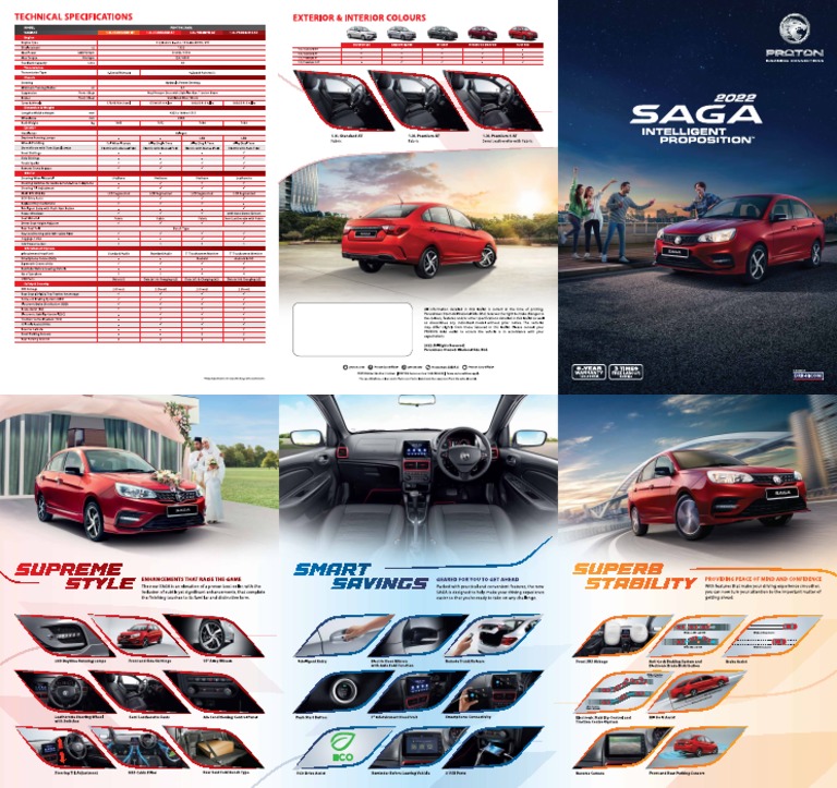 2022 PROTON SAGA Leaflet | PDF