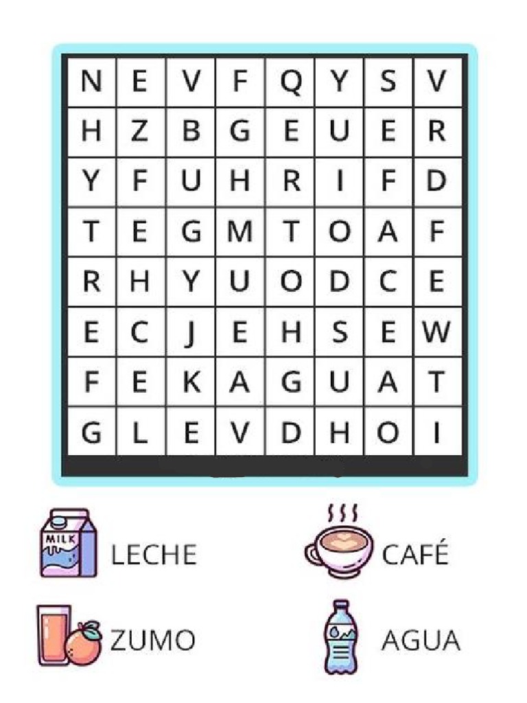 Sopas de Letras | PDF