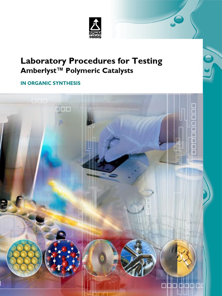 Amberlyst Catalysts LabProcedures | PDF | Home & Garden | Science ...