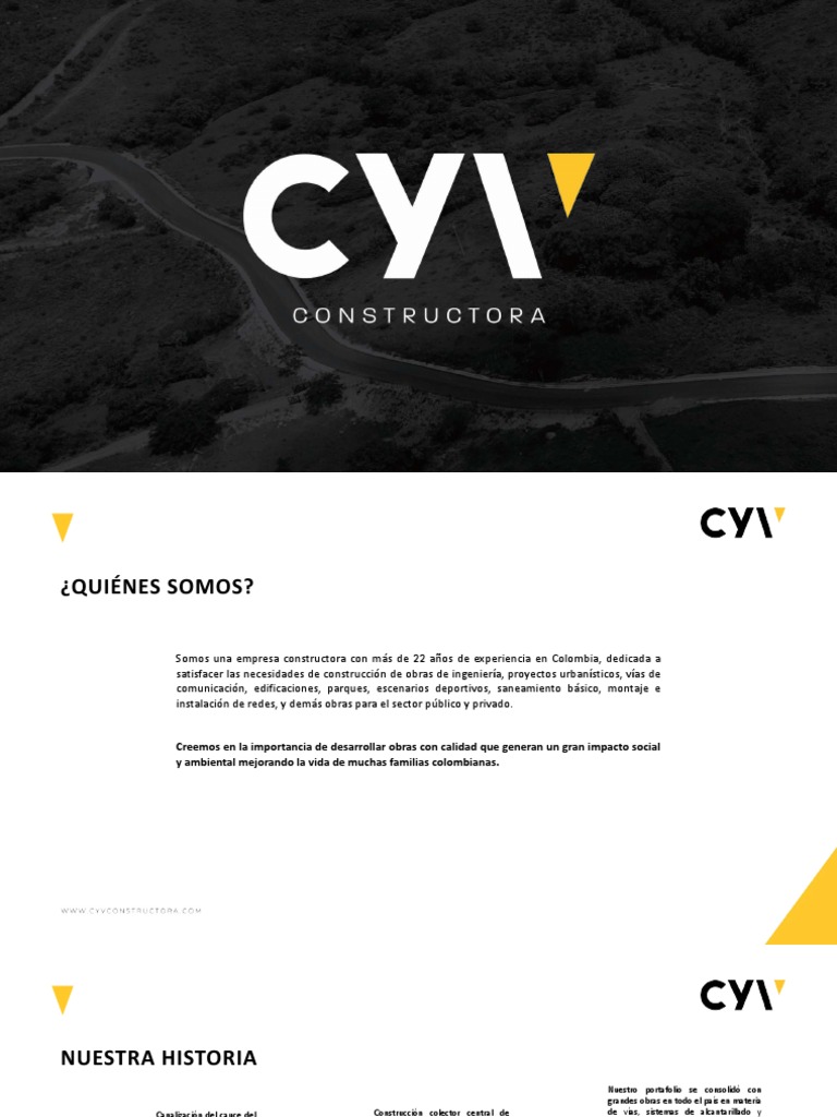 Brochure CYV Constructora 2019 - Compressed | PDF