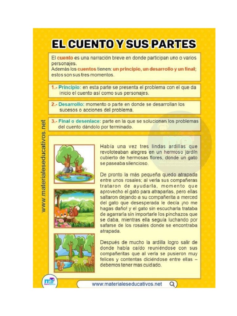 El Cuento y Sus Partes | PDF
