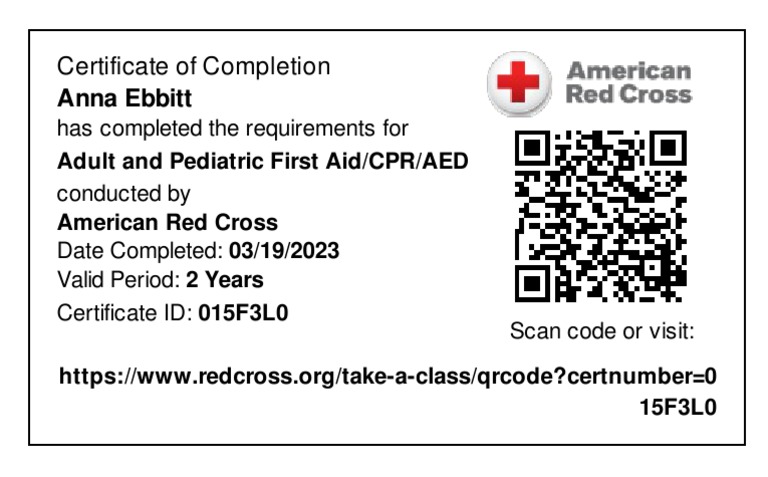 Red Cross CPR | PDF