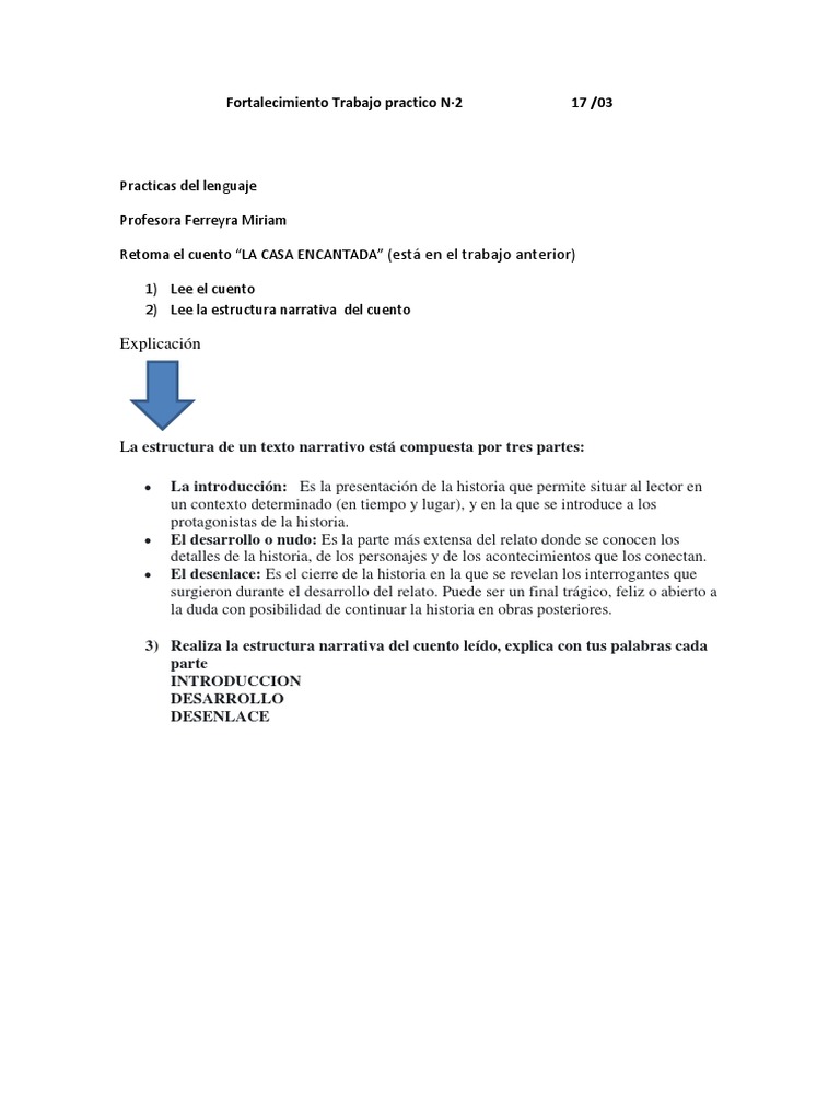 Fortalecimiento Trabajo Practico N 2 | PDF