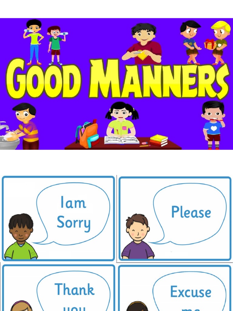 Good Manners | PDF