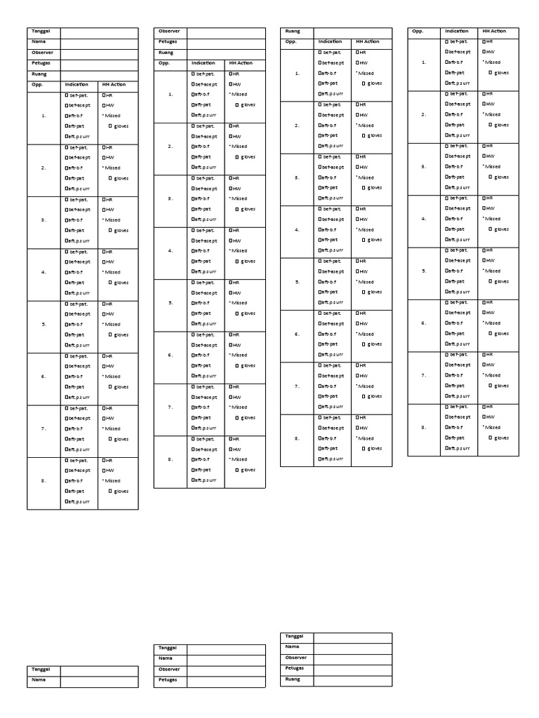Form Audit KKT | PDF