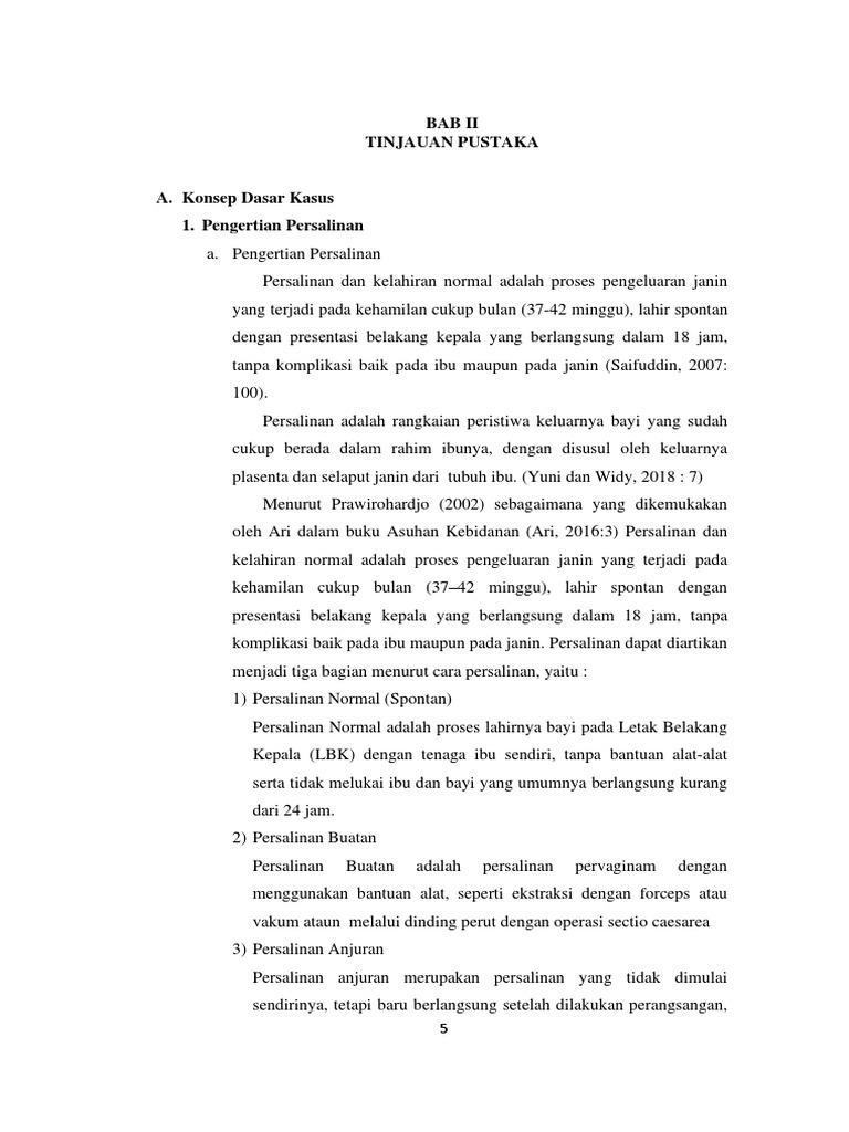 Bab Ii Tinjauan Pustaka | PDF | Pengembangan Diri | Sains & Matematika