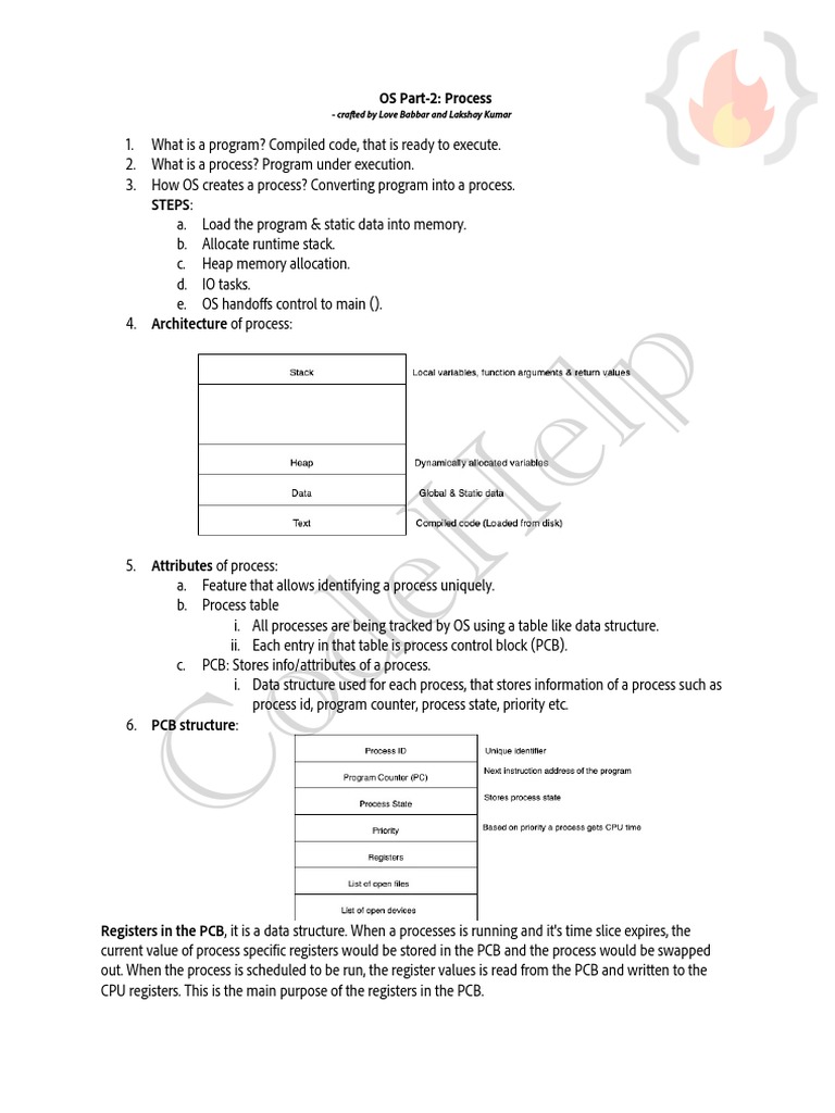 OS Part-2 | Download Free PDF | Scheduling (Computing) | Process (Computing)
