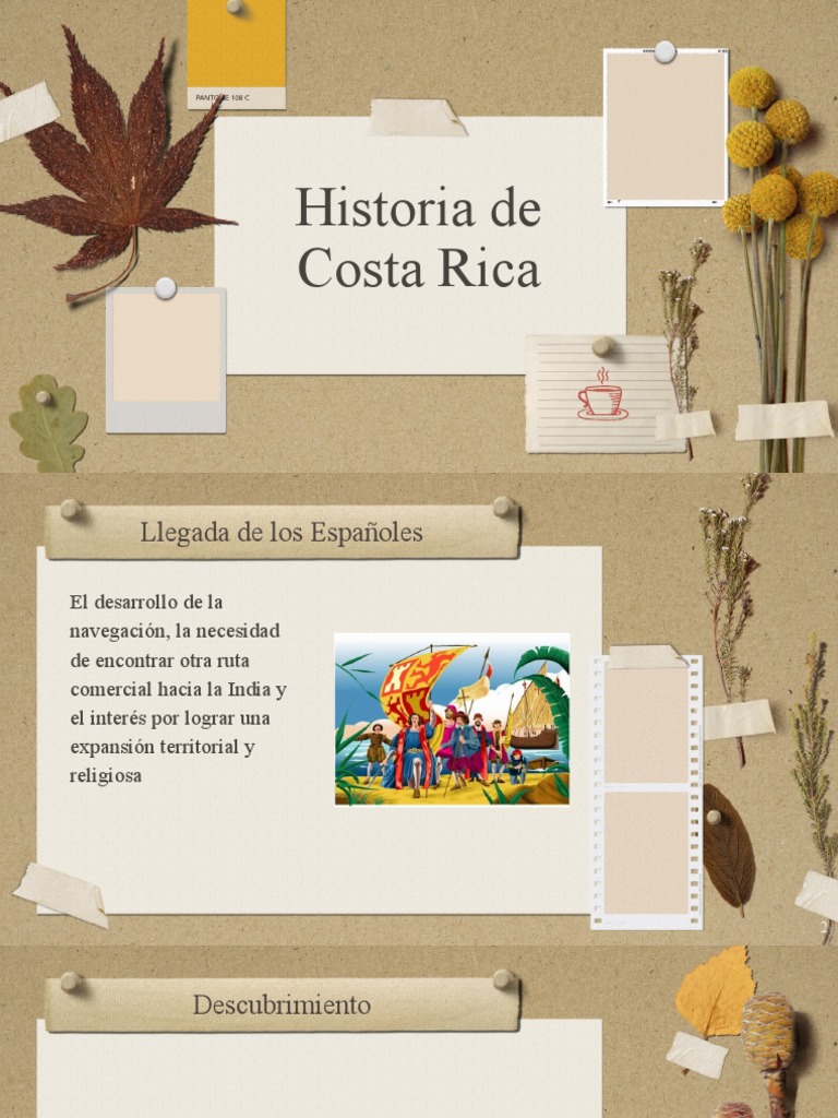 Historia del Descubrimiento de Costa Rica | PDF