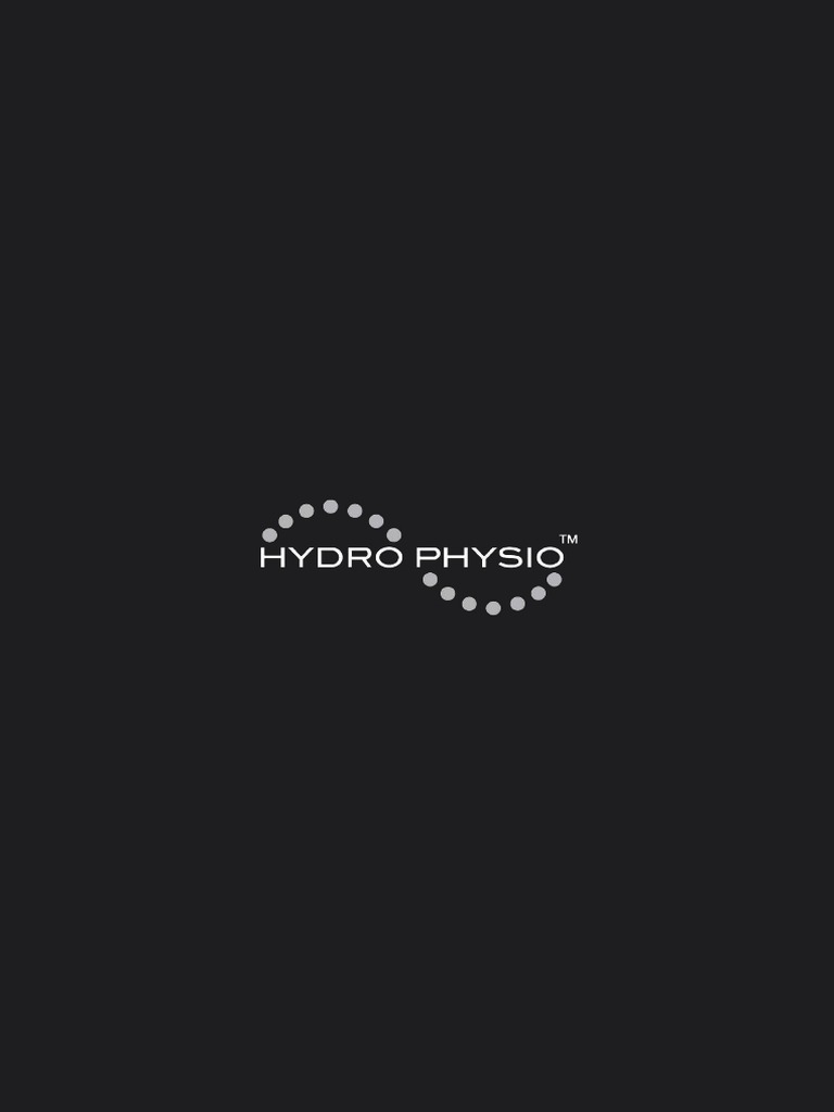 Hydro Physio Treadmill Overview | PDF | Physical Therapy | Water