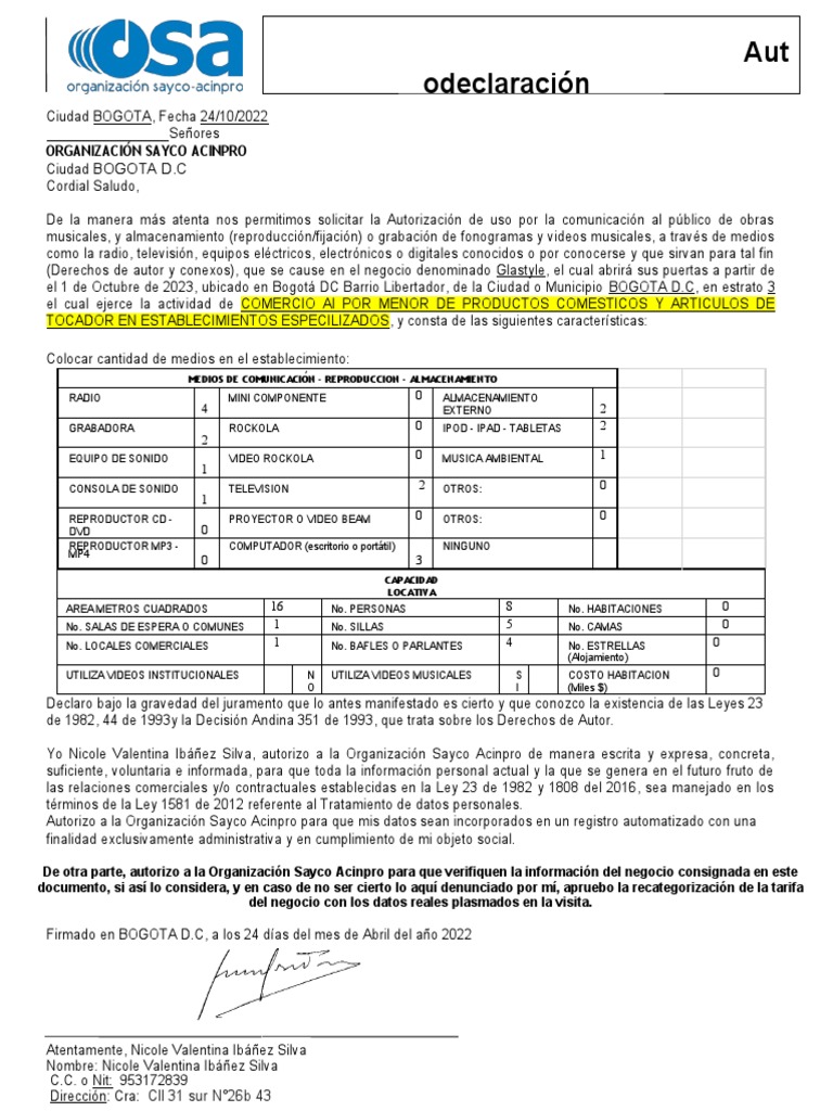 Sayco y Acinpro | PDF | Informática