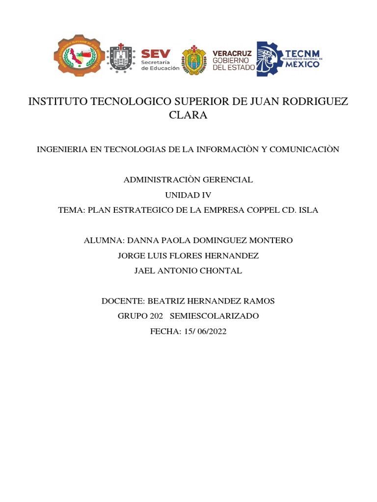 Instituto Tecnologico Superior de Juan Rodriguez Clara | PDF | Calidad (comercial) | Marketing