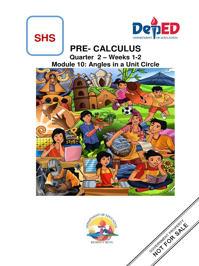PRE CALCULUS Module 10 | PDF | Angle | Circle
