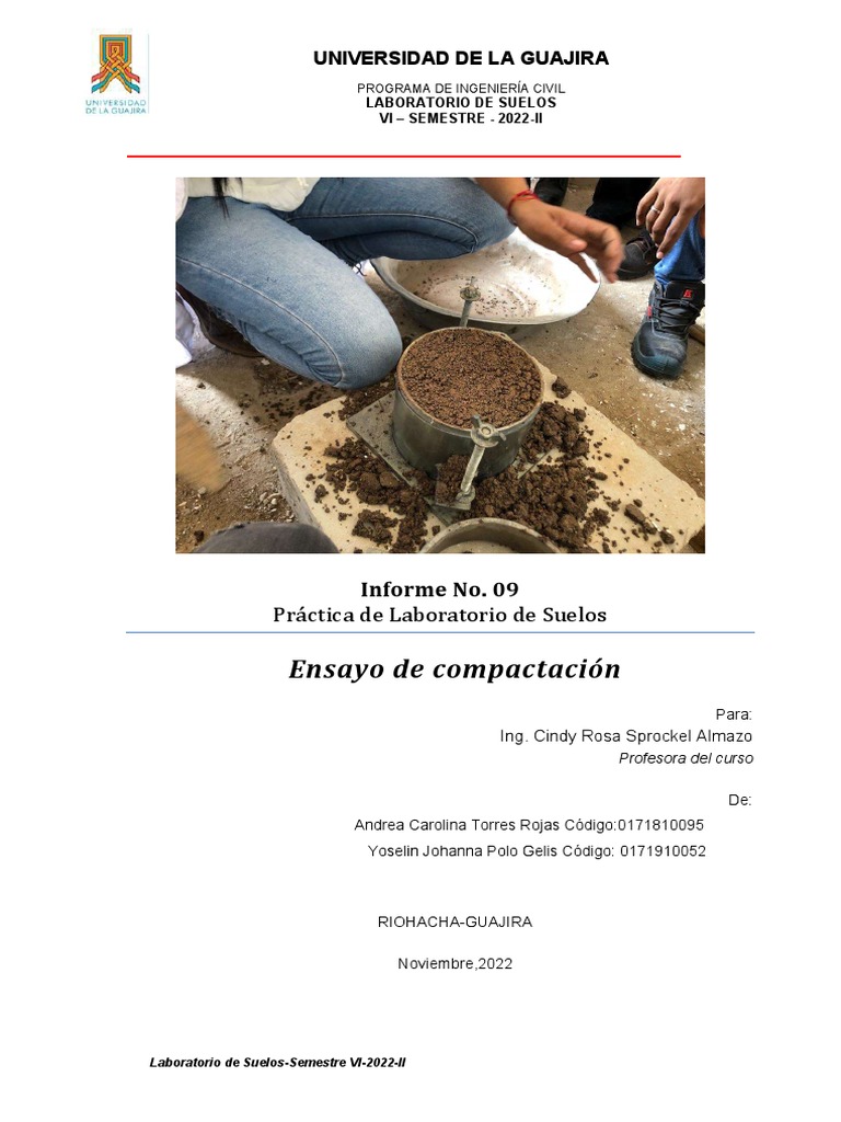 Ensayo #8 Proctor Modificado | PDF | Laboratorios | Densidad Ensayo #8 Proctor Modificado | PDF | Laboratorios | Densidad