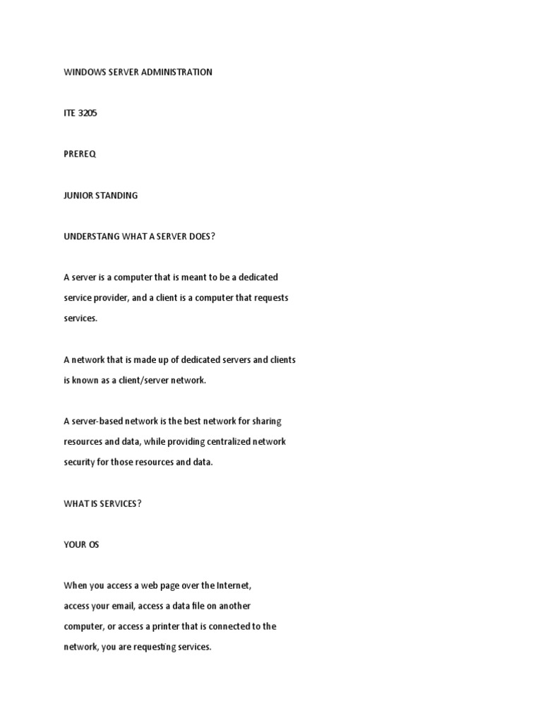 Windows Server Admin Guide | PDF | Windows Registry | Microsoft Windows