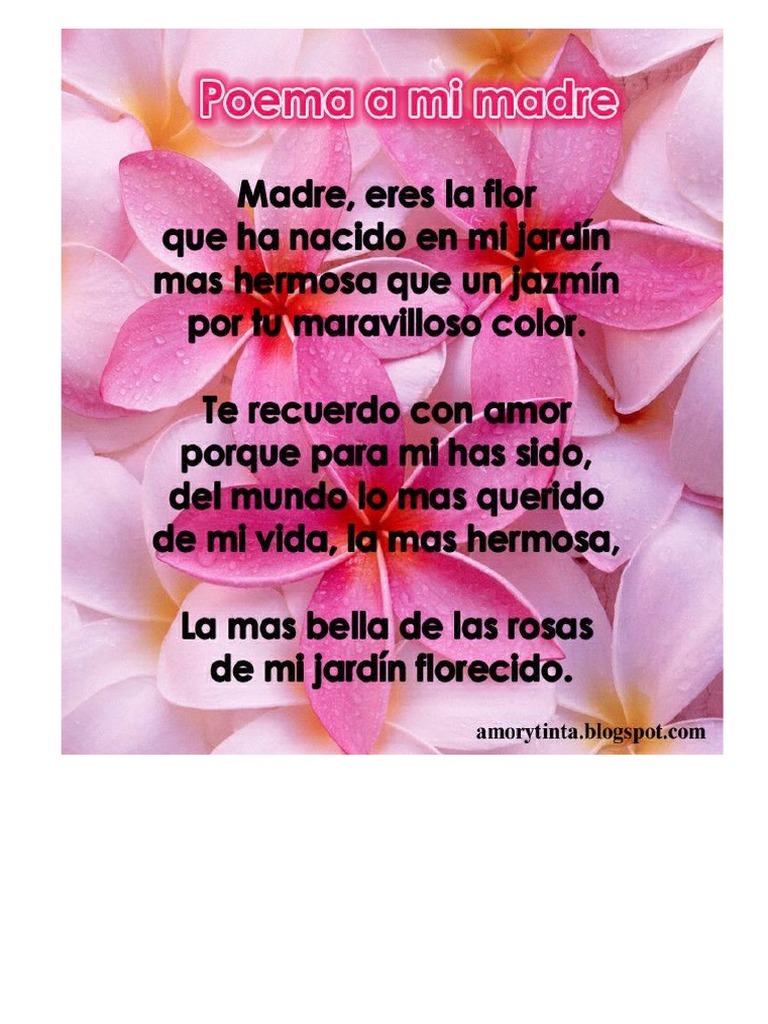 Poemas Para La Mama Pdf