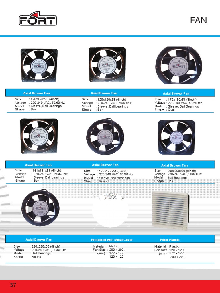 Axial Brower Fan Axial Brower Fan Axial Brower Fan | PDF