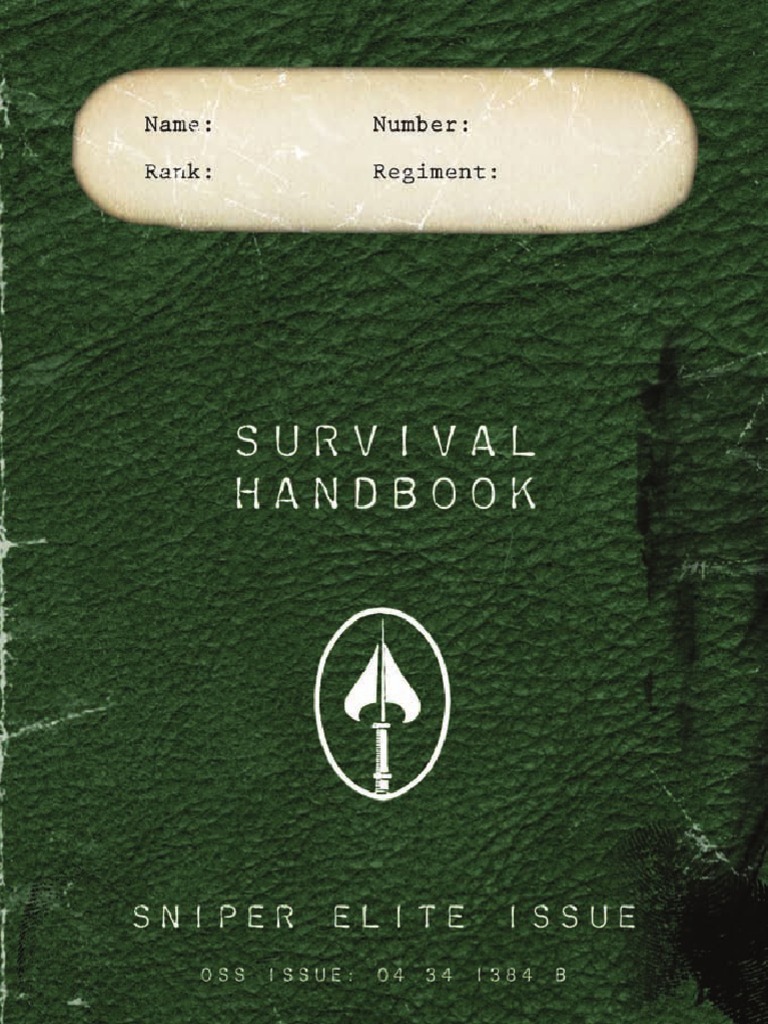 Sniper Elite Manual | PDF | Sniper | Magazine (Firearms)