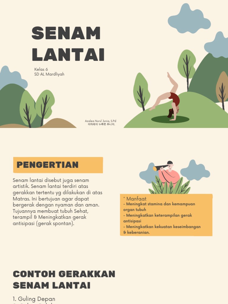 Materi Senam Lantai Pdf