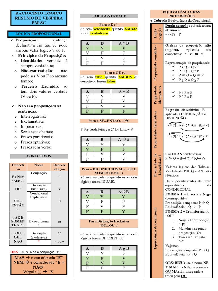 RLM - Resumo | PDF | Verdade | Metalógica