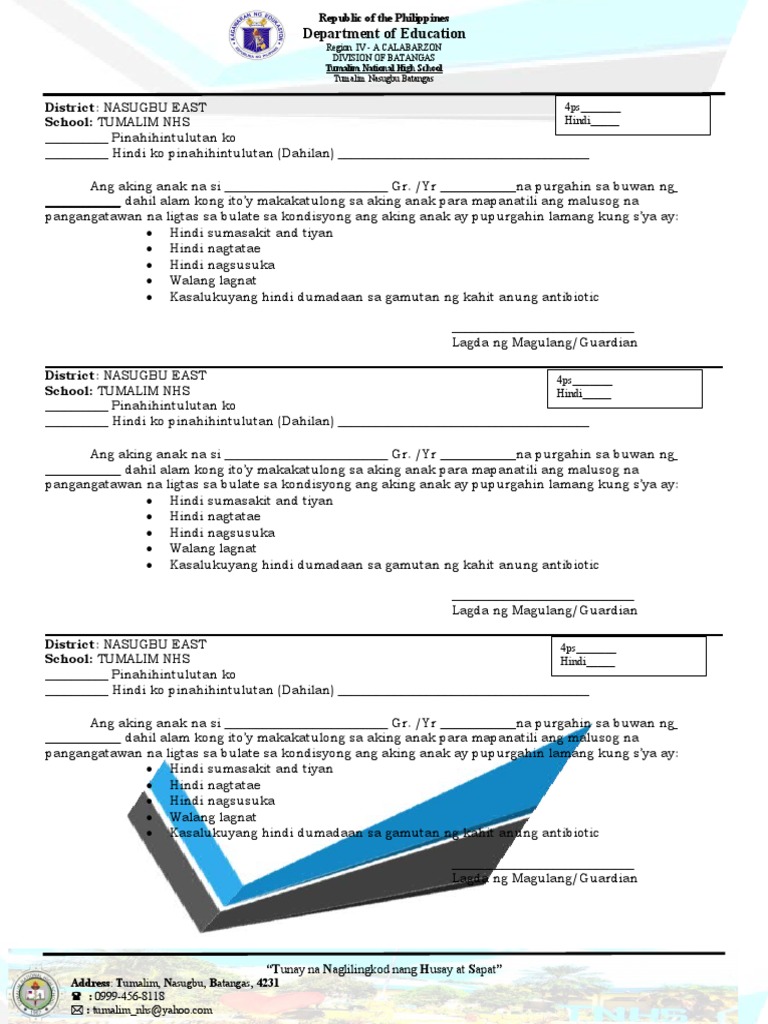 DEWORMING-CONSENT | PDF
