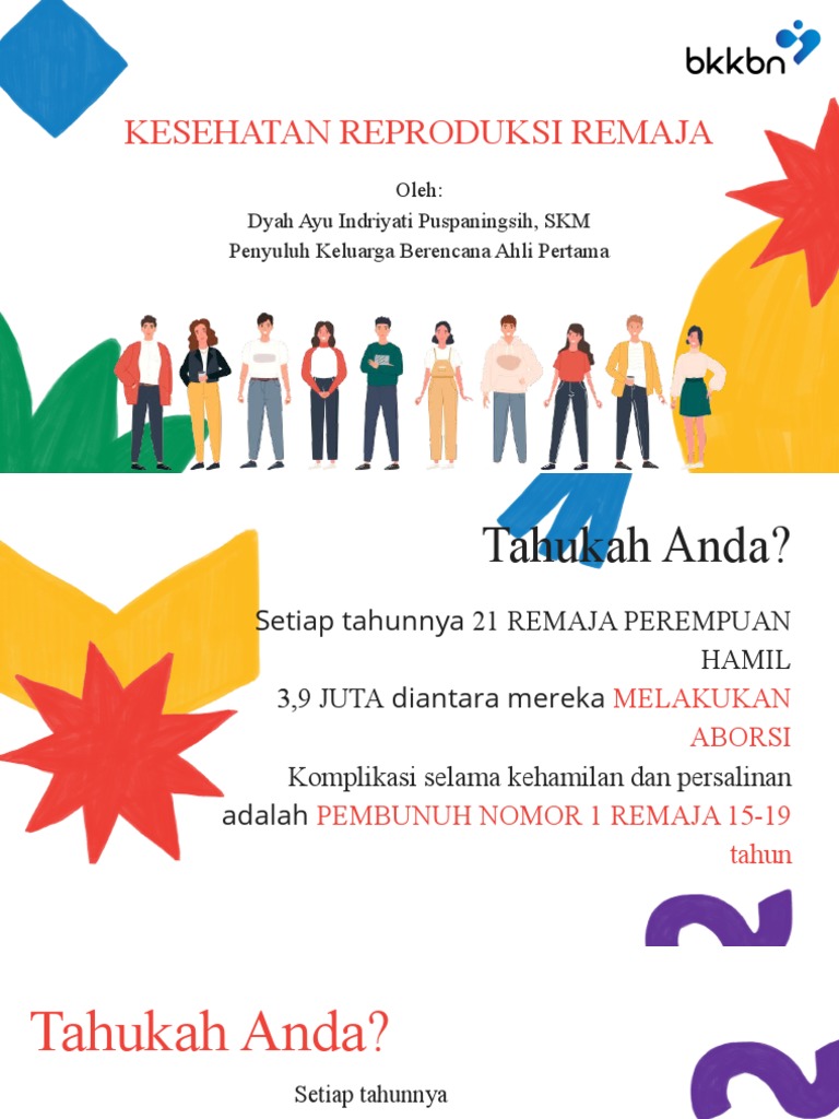 Kesehatan Reproduksi Remaja: Fakta Penting | PDF