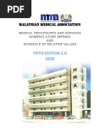 Introduction and Notes: Mma Schedule of Fees | PDF | Radiation Therapy ...