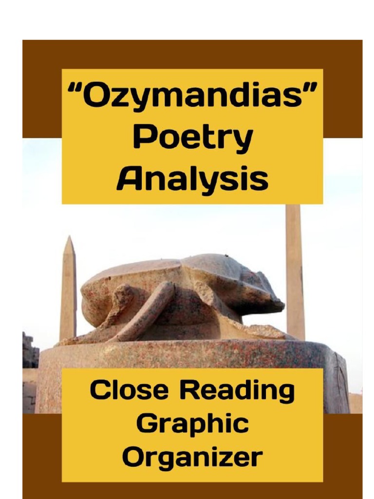 Ozymandias Poetry Close Read Analysis | PDF | Poetry | Poems