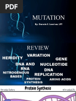 Lesson Plan Grade 10 Mutation | PDF | Genetic Code | Gene