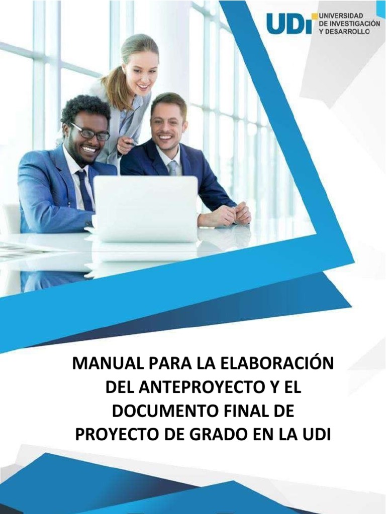 Manual-para-la-elaboracion-de-proyecto-de-grado | PDF | Evaluación | Plan de estudios