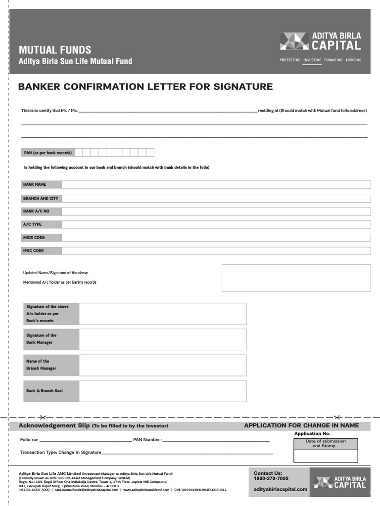 ABSL - Bankers-Ltr-For-Change-In-Signature-V-1 (5370) | PDF