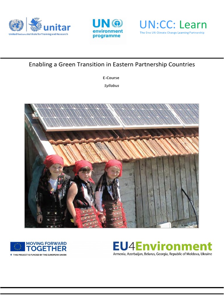 Syllabus - EaP - Green Economy Course - Final | PDF | Governance ...