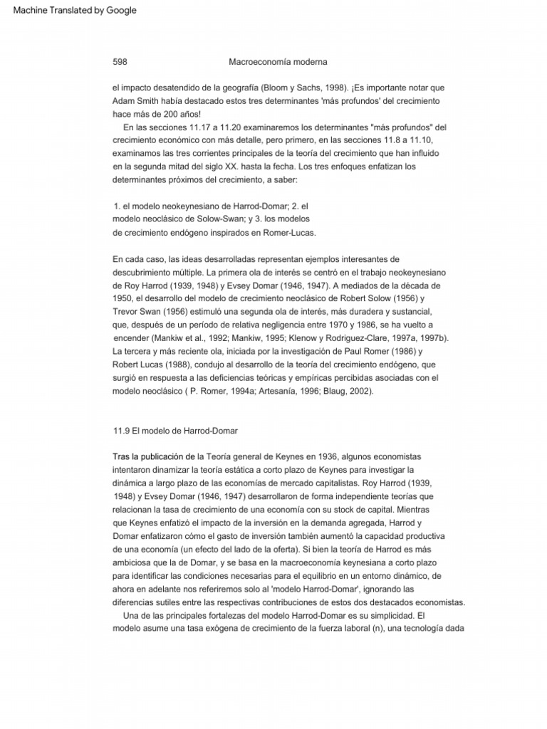 Harrod-Domar Model-1 | PDF | Crecimiento económico | Ahorro