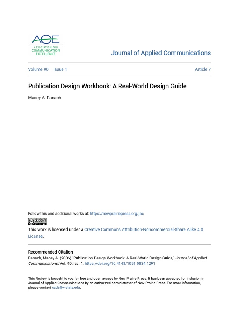 Publication Design Workbook Review | PDF | Design | Communication