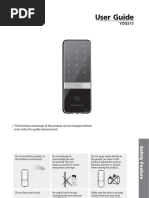 Manual of Smart Door Lock | PDF