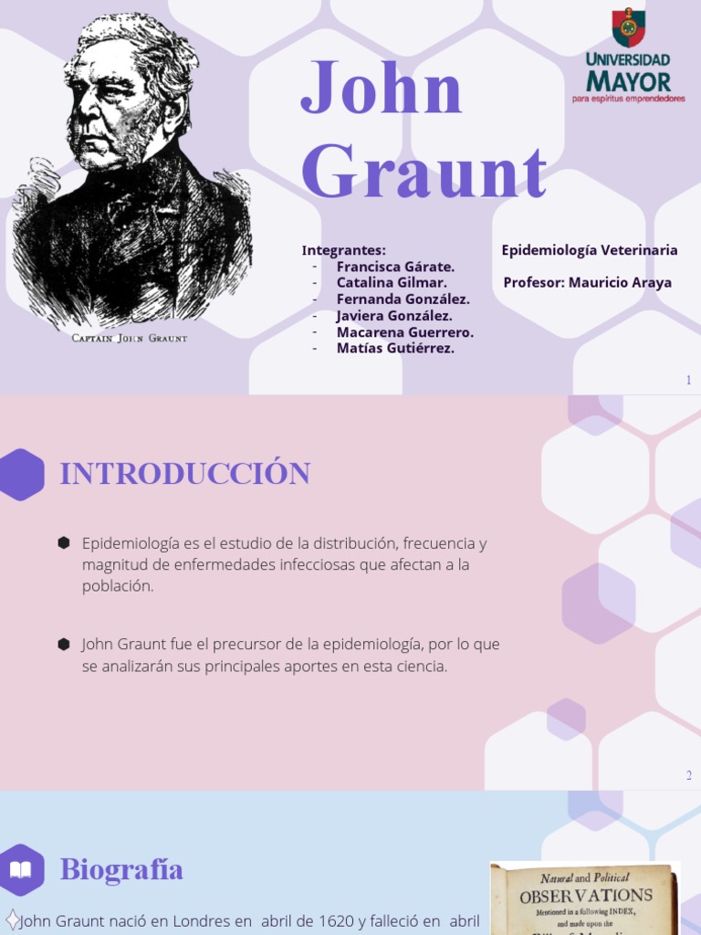 John Graunt | PDF | Epidemiología | Salud pública