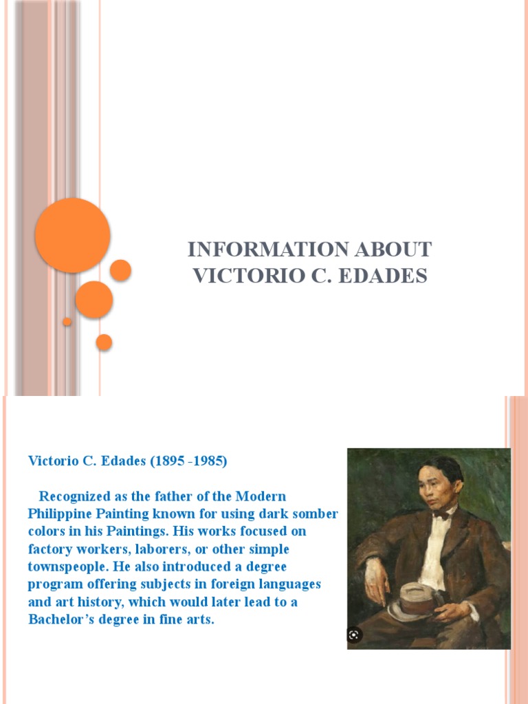 Victorio C. Edades: Father of Modern Art | PDF