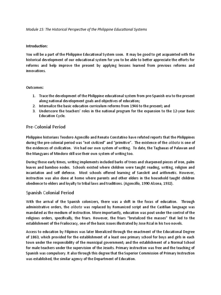 Module 15 | PDF | Philippines Module 15 | PDF | Philippines
