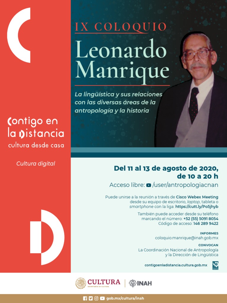 IX Coloquio Leonardo Manrique - Mailing0 | PDF