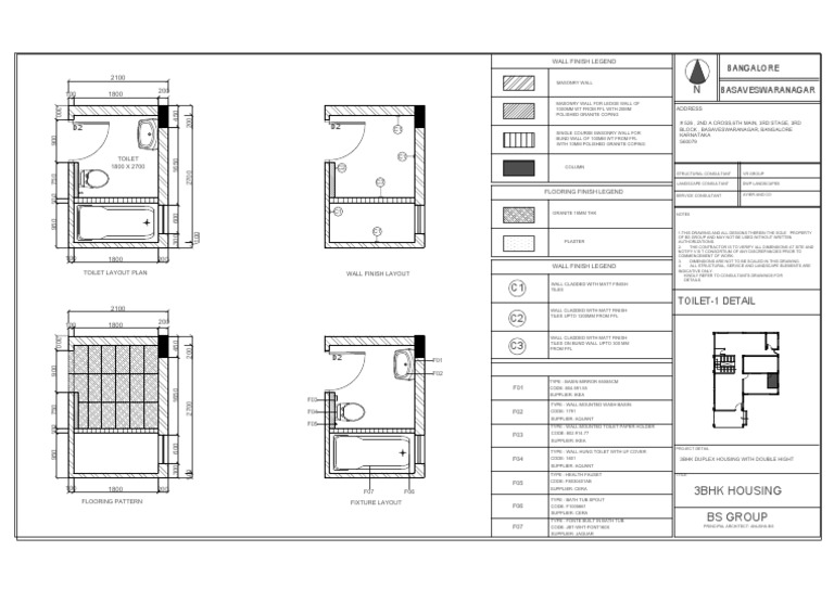 Working Drawing Isa4 | PDF | Home | Building Technology