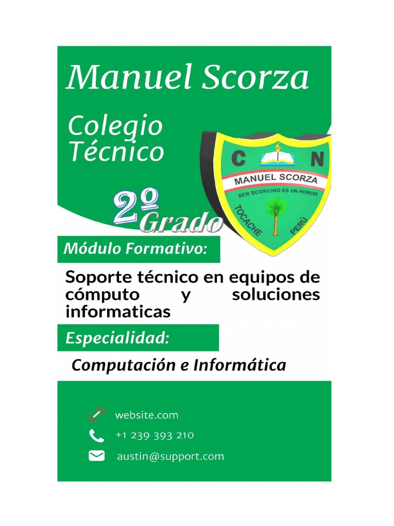 Modulo Formativo 2° Computación | PDF | Iniciativa empresarial | Aprendizaje