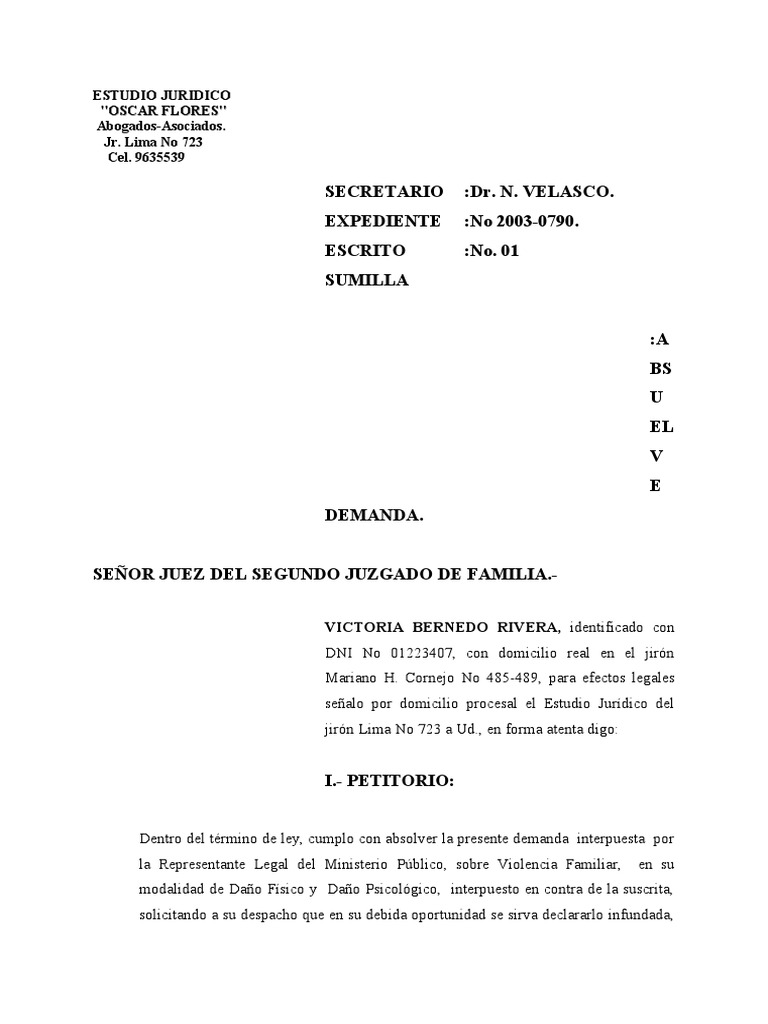 Abs. Viol Famliar | PDF | Justicia | Crimen y violencia