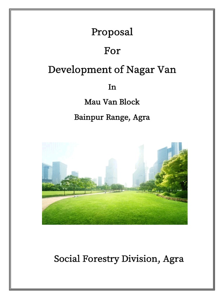 Nagar Van Final Project | PDF | Biodiversity | Conservation Biology
