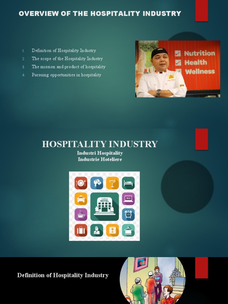 Overview of The Hospitality Industry | PDF