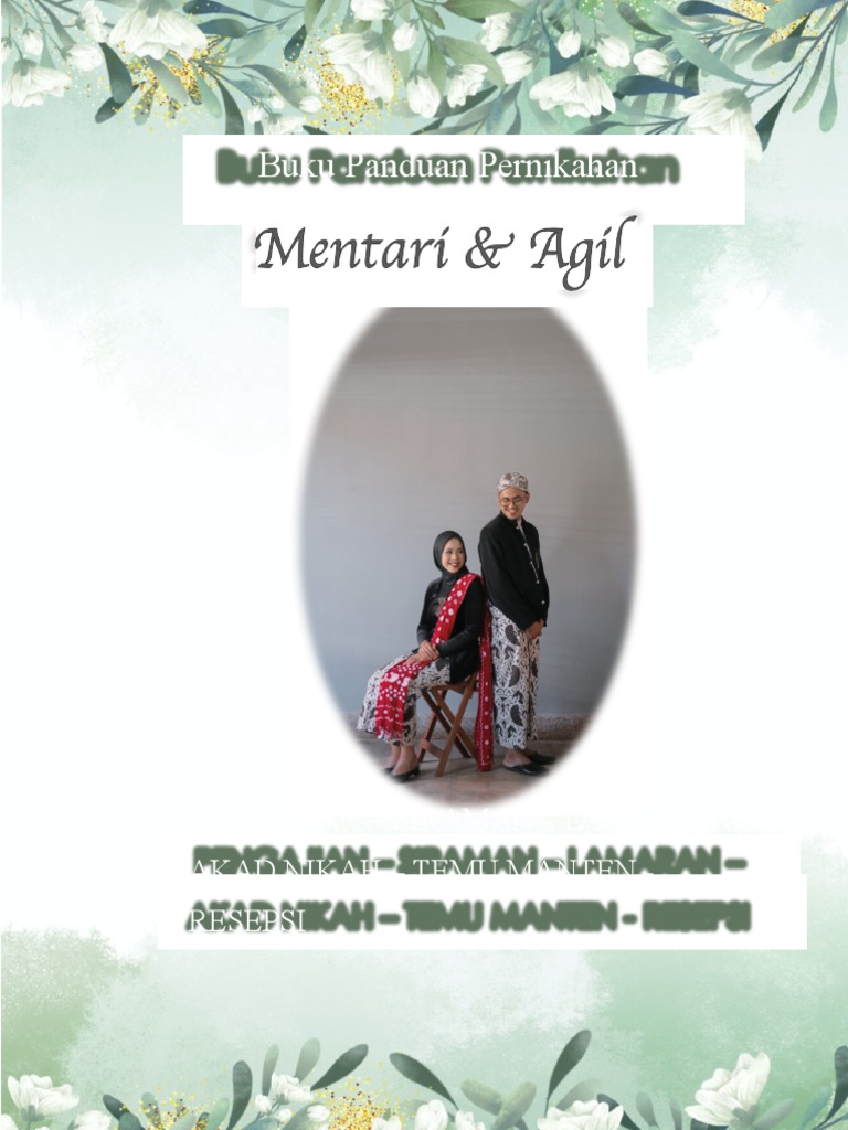 Buku Panduan Pernikahan: Pengajian - Siraman - Lamaran - Akad Nikah - Temu Manten - Resepsi | PDF