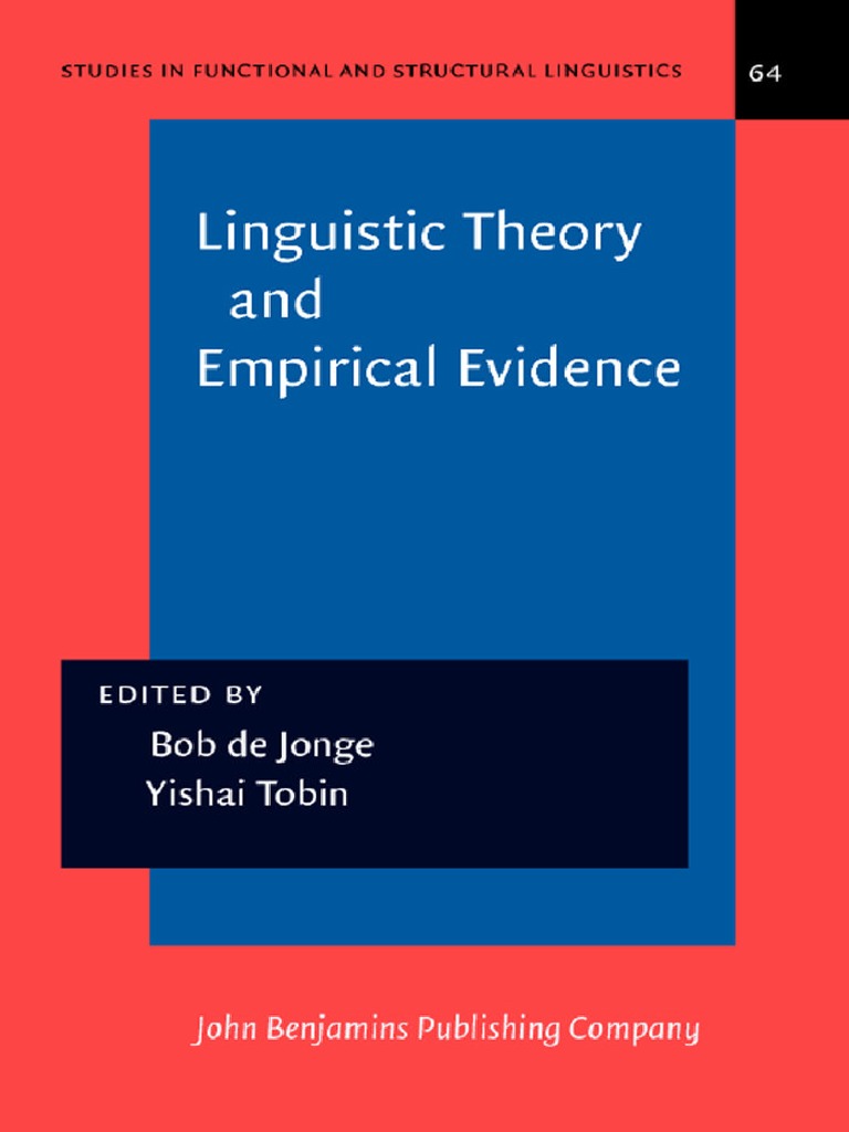Linguistic Theory and Empirical Evidence | PDF | Hypothesis | Methodology