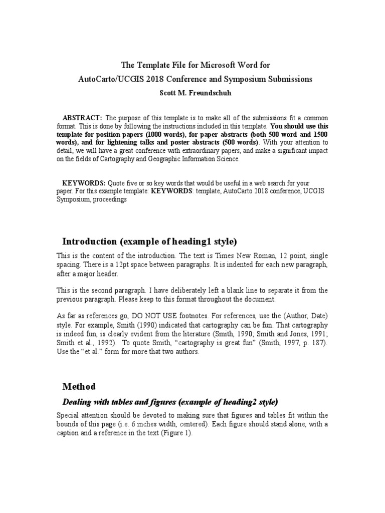IMRAD Format Simple | Download Free PDF | Paragraph | Cartography