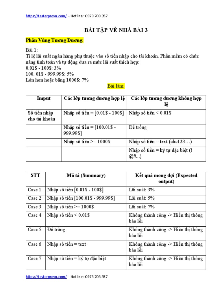 Bai Tap Bài 4 PP Kiem Thu Hop Den | PDF